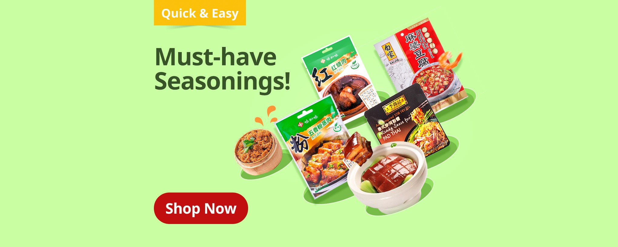 Meals Ready in 10-minutes or less!